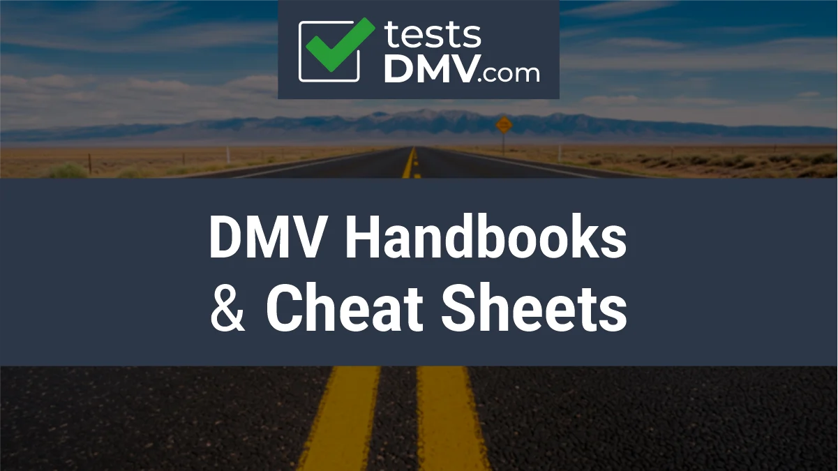 DMV Handbooks & Cheat Sheets 2026 - All 50 States & DC